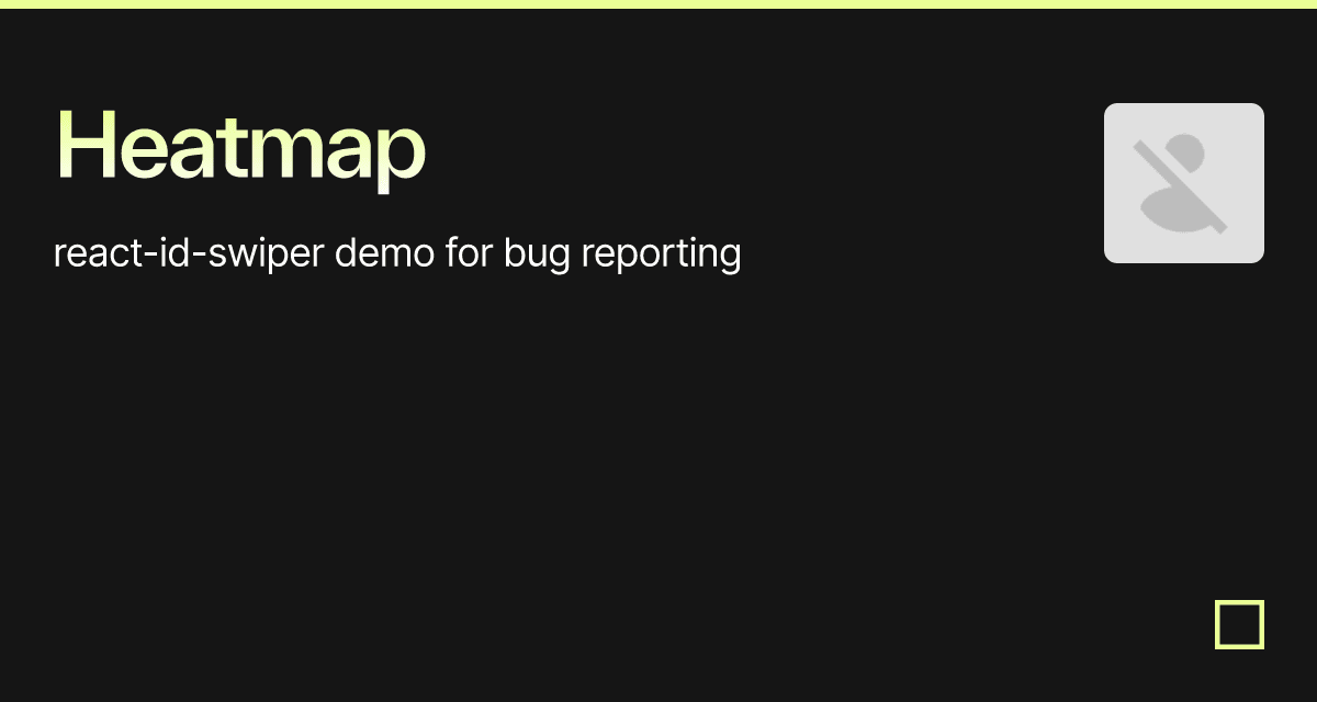 Heatmap - Codesandbox
