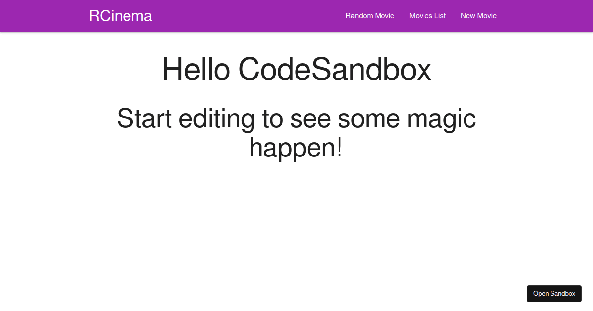 react-intro-base - Codesandbox