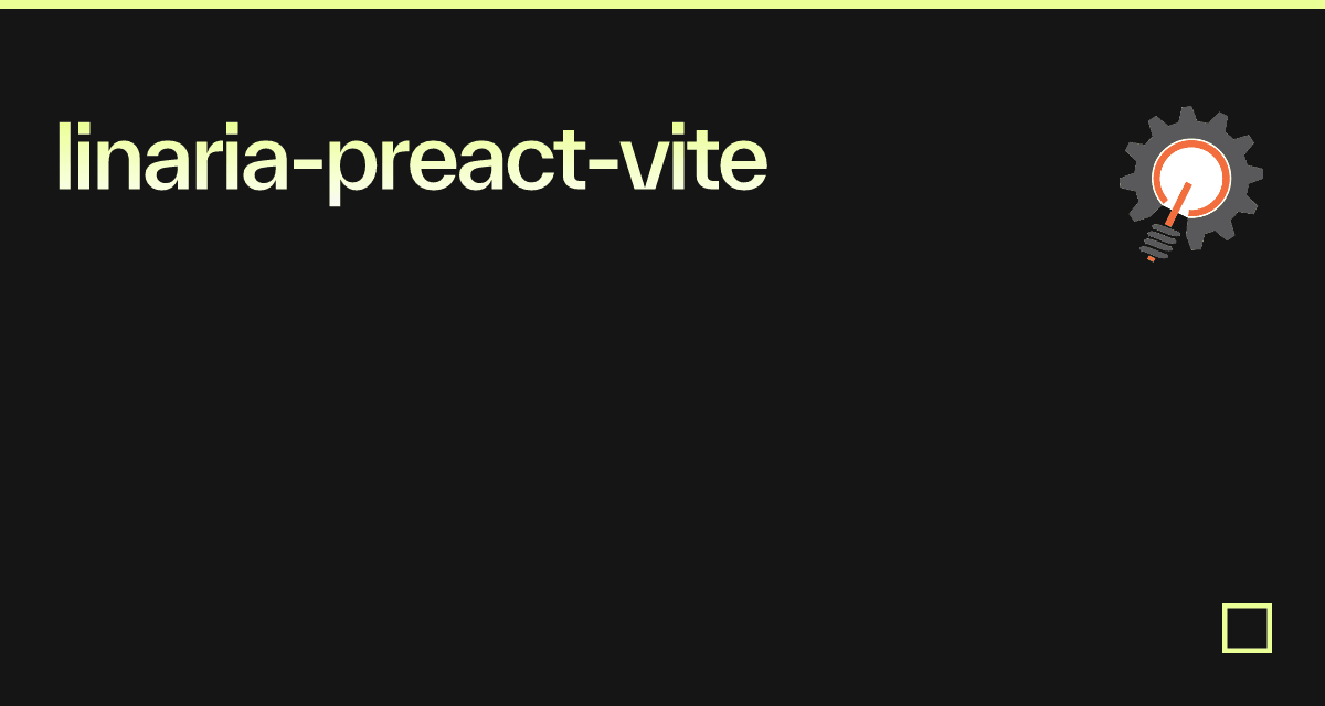 linaria-preact-vite - Codesandbox