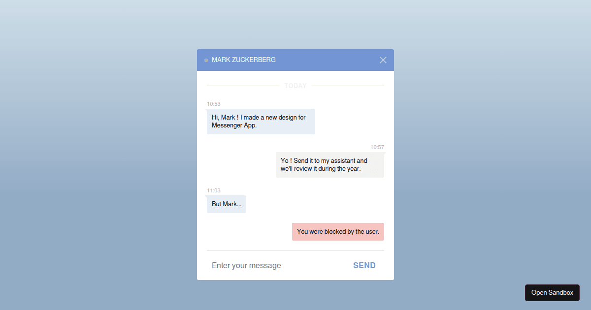 chat-app - Codesandbox
