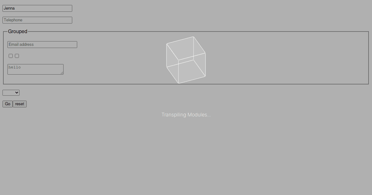 Form components - Codesandbox
