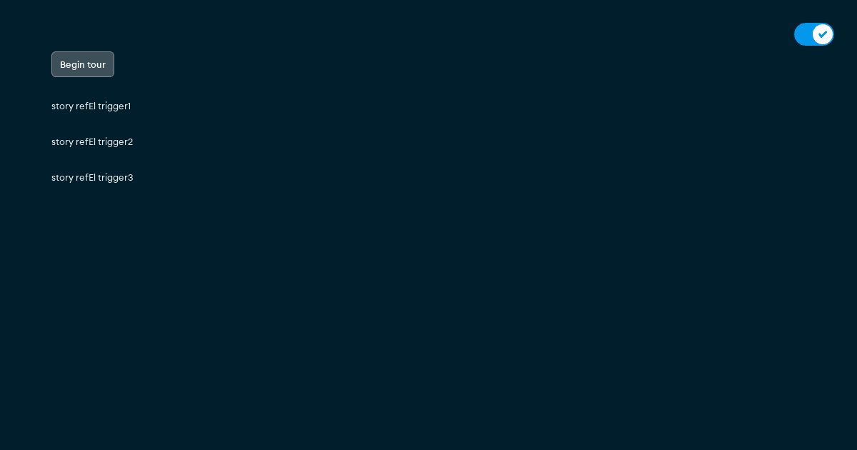 Guide Cue Example - Codesandbox