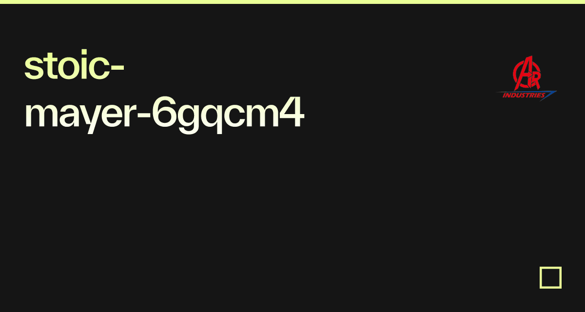 stoic-mayer-6gqcm4 - Codesandbox