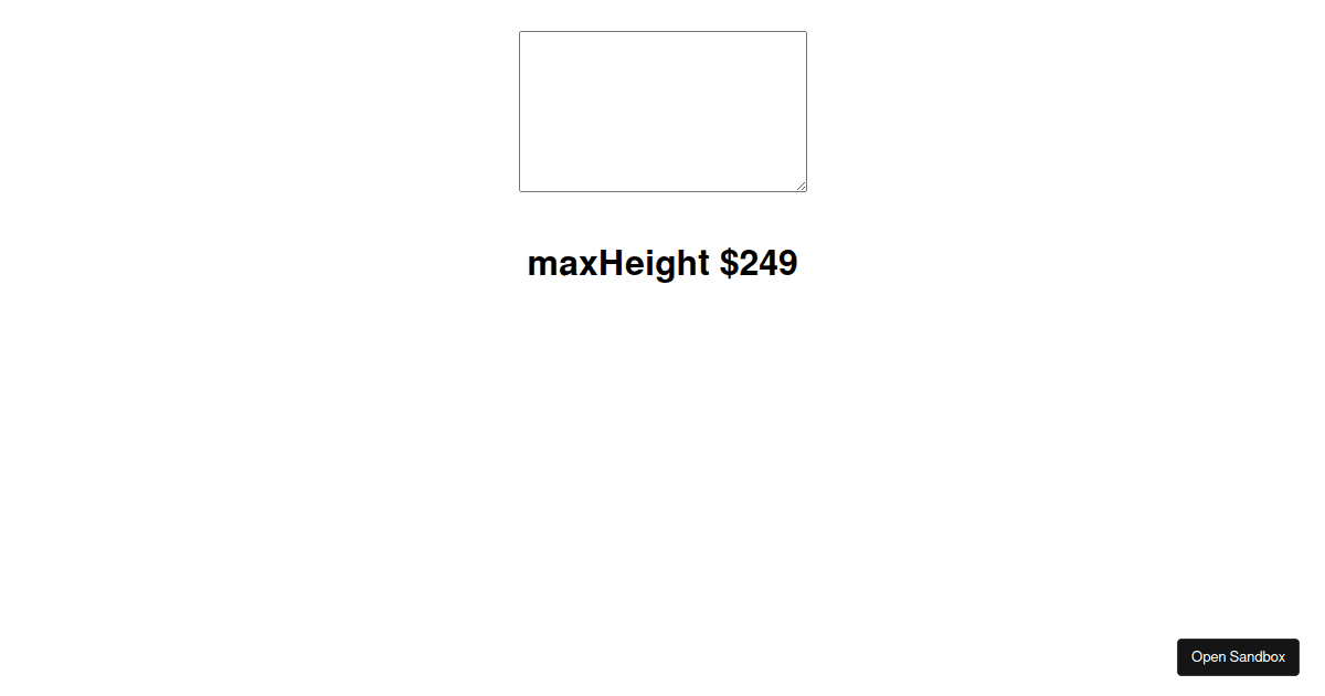 React ResizeObserver - Codesandbox