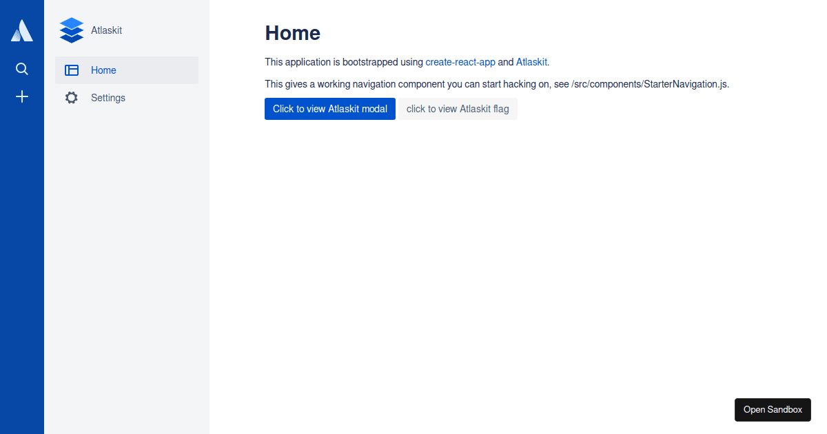 atlaskit-starter - Codesandbox