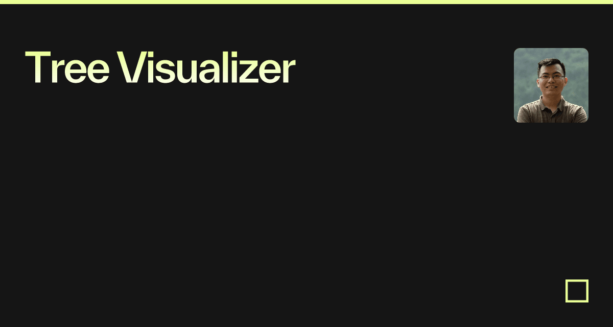Tree Visualizer - Codesandbox