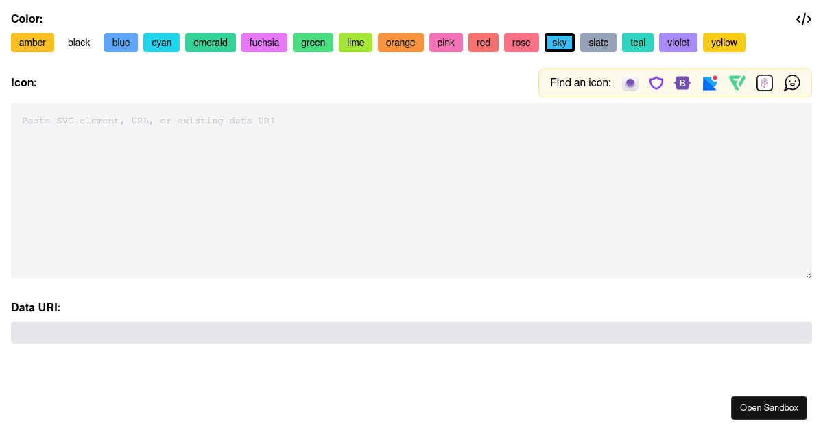 Svg To Data Uri Forked Codesandbox