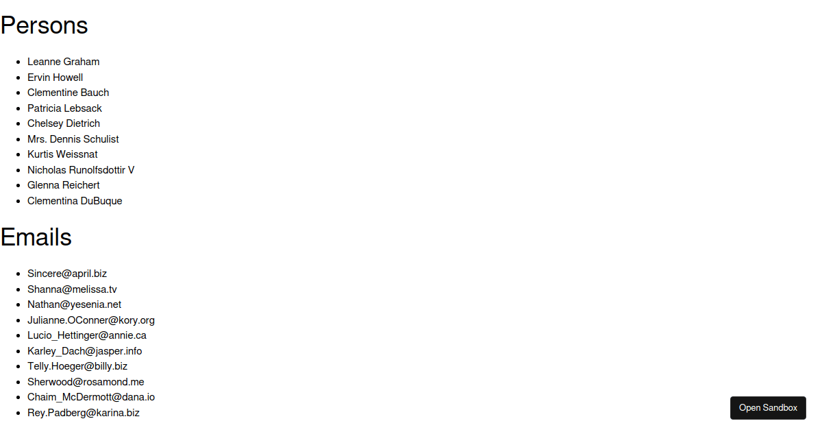 Axios Playground - Codesandbox