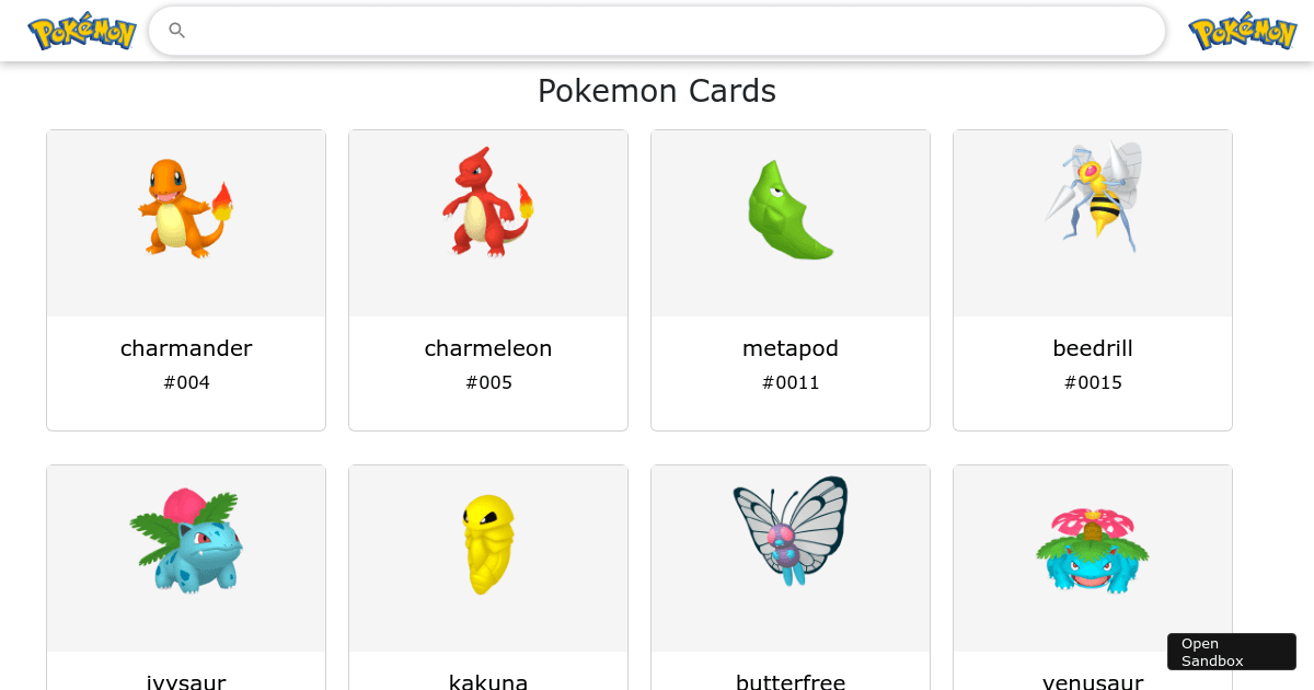 pokemonlist-api-react - Codesandbox