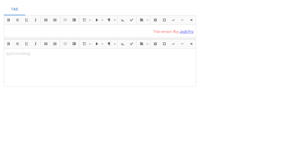 jodit pro (forked) - Codesandbox