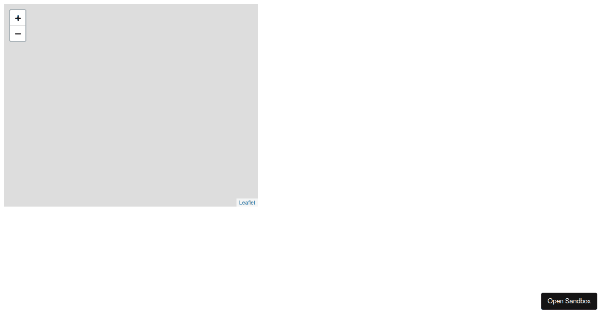 React Leaflet Vectorgrid Forked Codesandbox