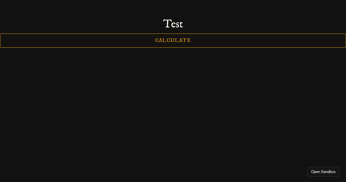 NEW! New World - Material Calculator (forked) - Codesandbox