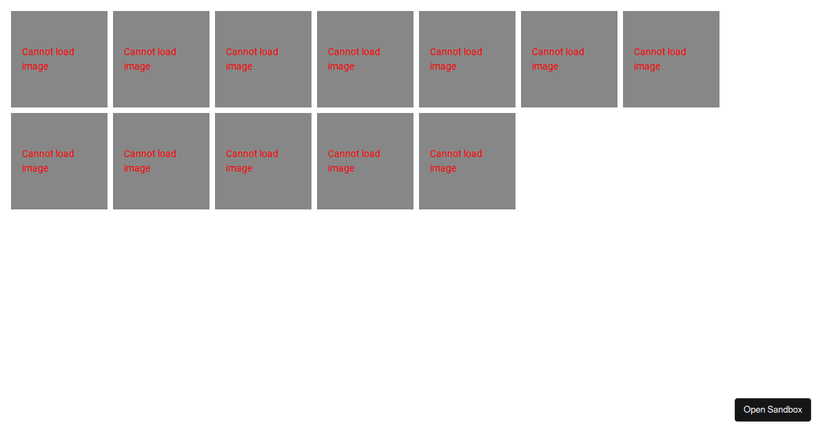 Quasar v1, QImg onerror in Chrome - Codesandbox