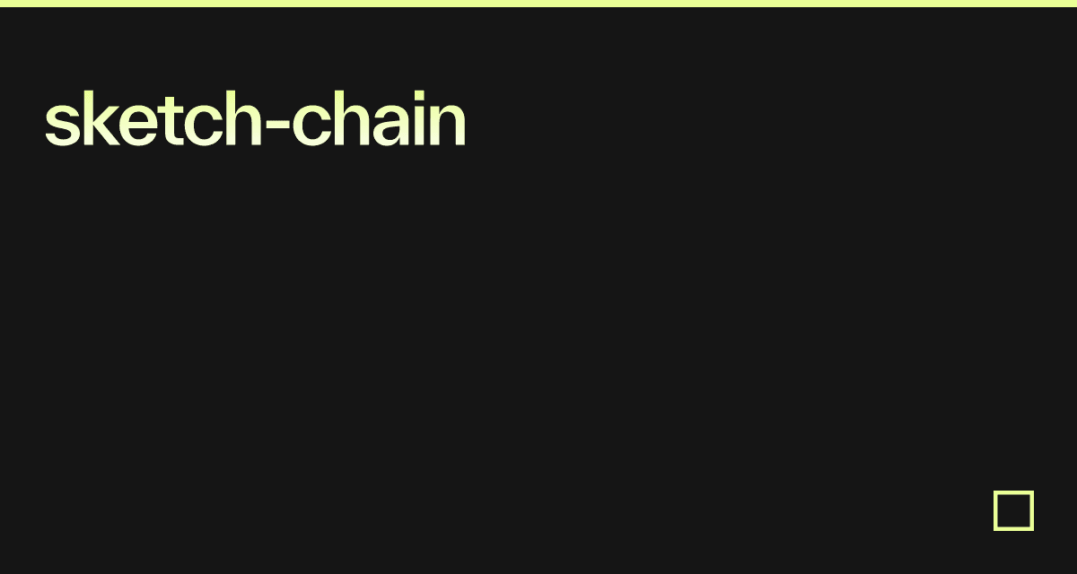 sketch-chain - Codesandbox