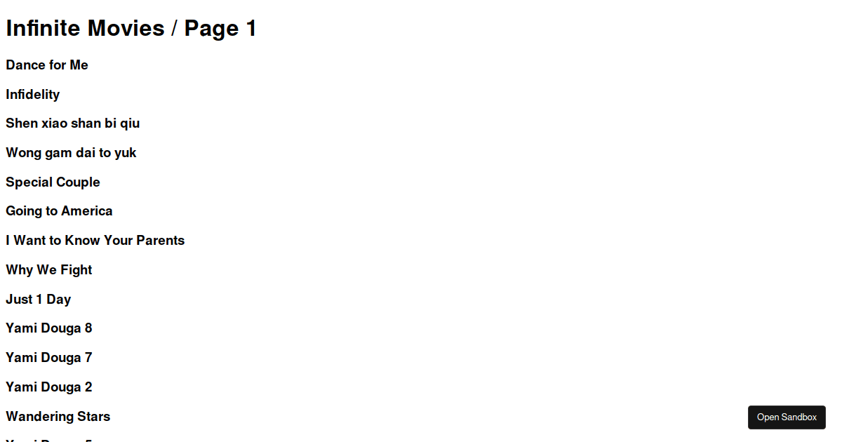 Day Nine Solution Codesandbox