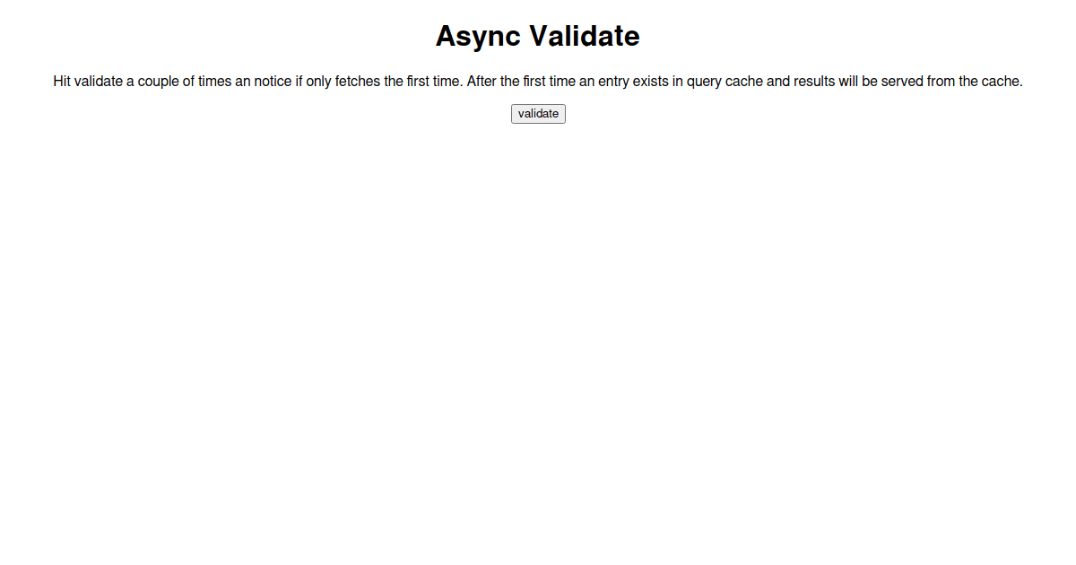 async validation with react query cache - Codesandbox async validation with react query cache - Codesandbox