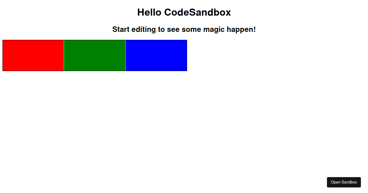 React Split Pane V2 Try Error Codesandbox