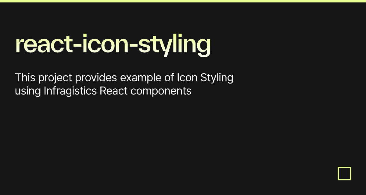 react-icon-styling - Codesandbox
