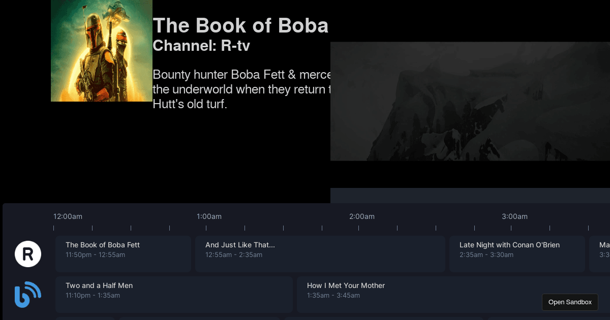 planby-epg-demo (forked) - Codesandbox