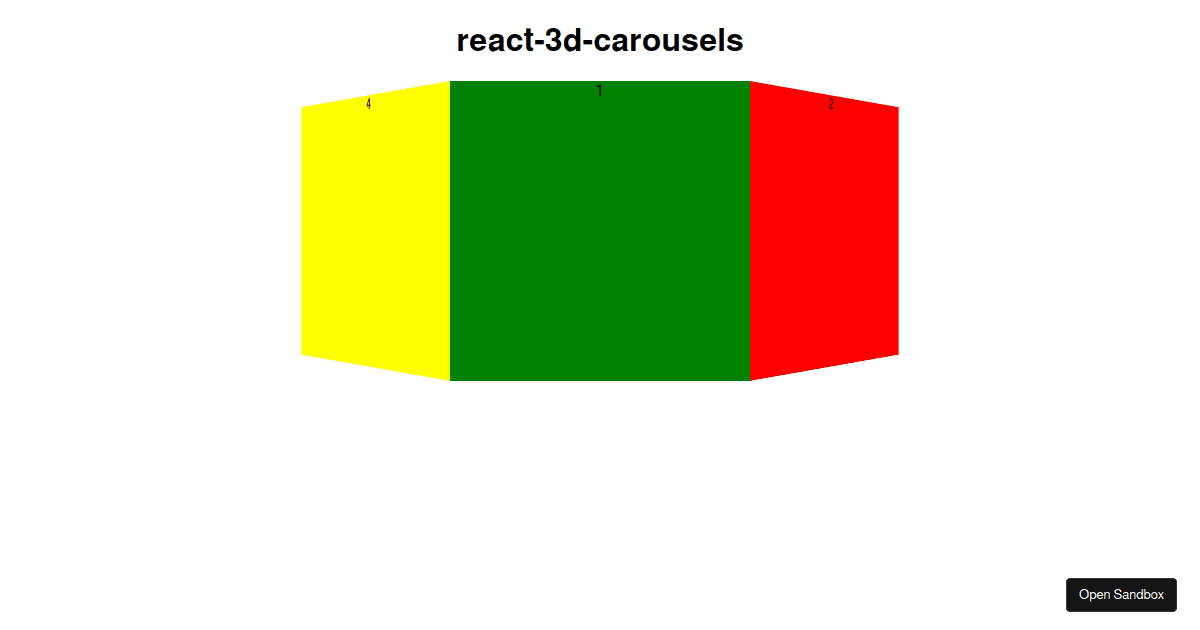 react-3d-carousels - Codesandbox
