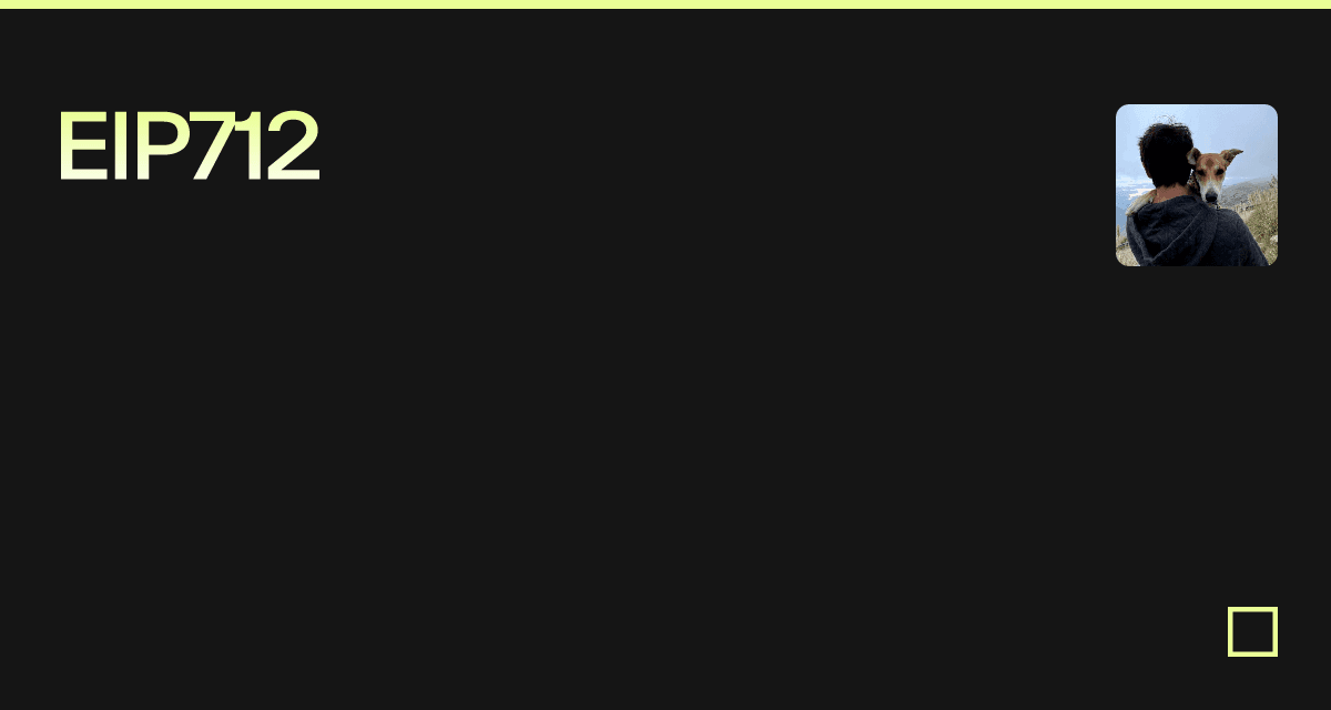 EIP712 - Codesandbox