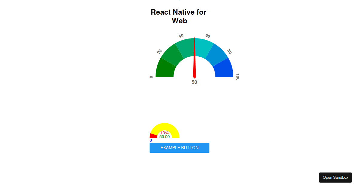 React Native (forked) - Codesandbox