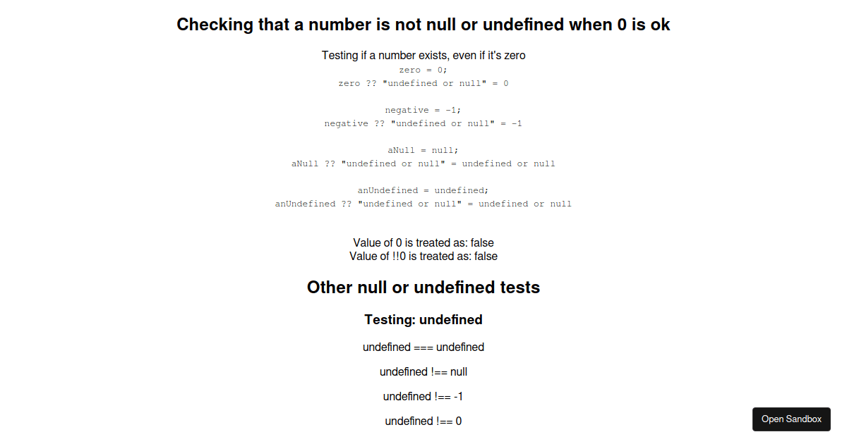 strict null check playground - Codesandbox strict null check playground - Codesandbox