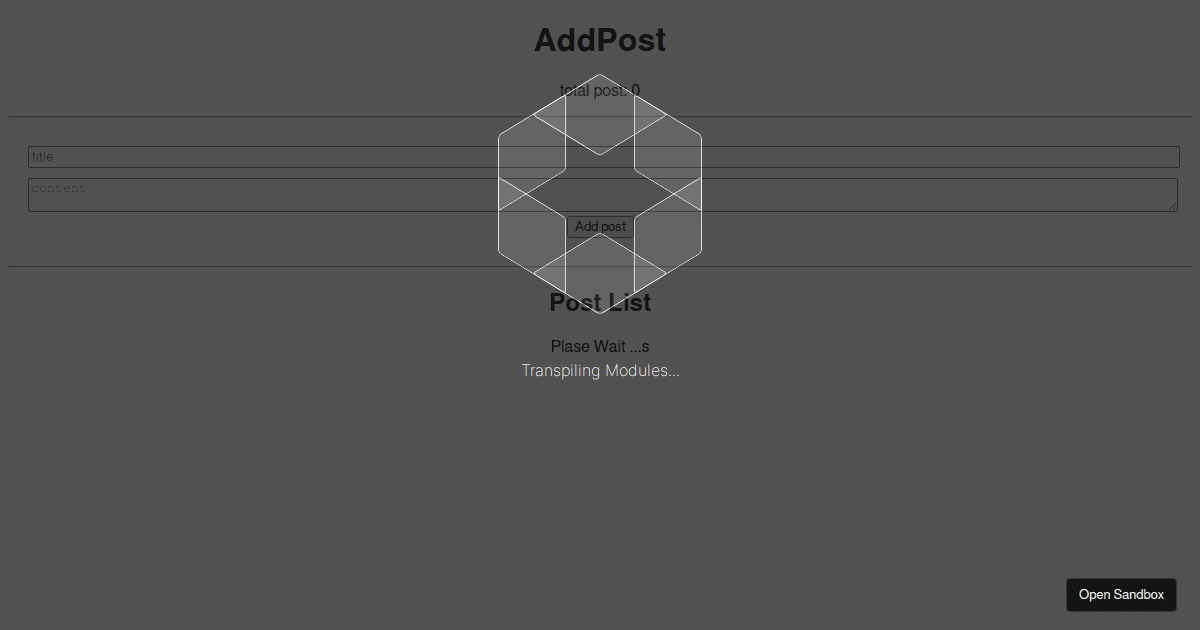 Using Rtk Query Codesandbox