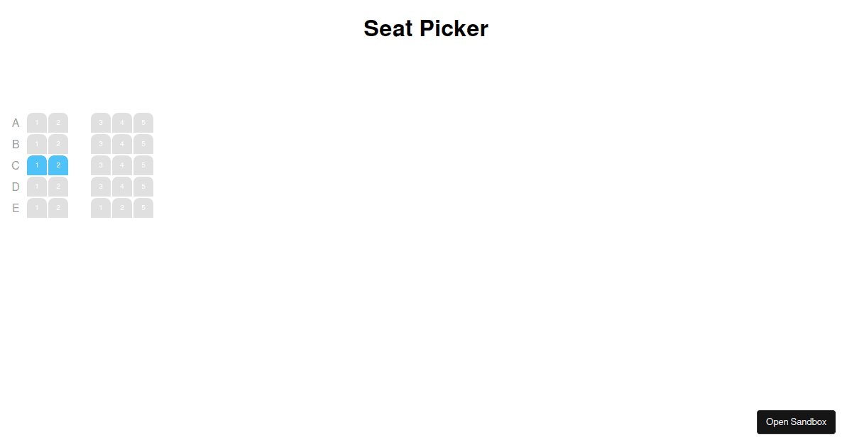 flight-seat-picker - Codesandbox