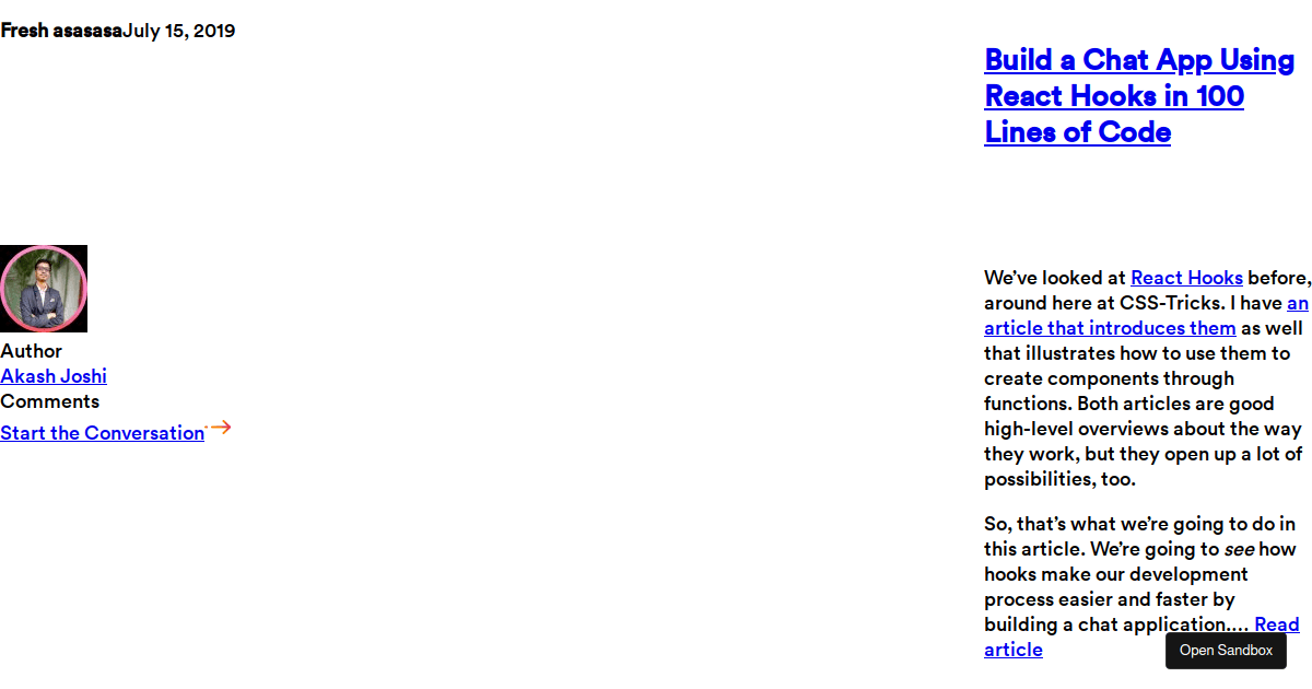 competent-franklin-6snuf - Codesandbox