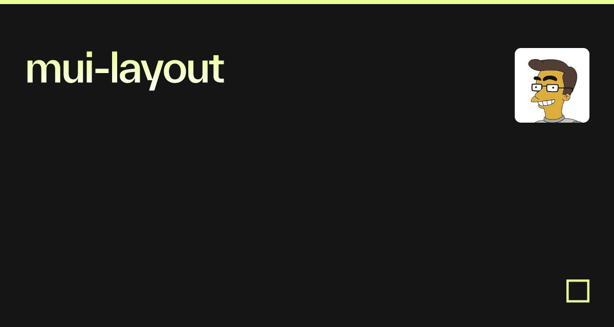 mui-layout - Codesandbox