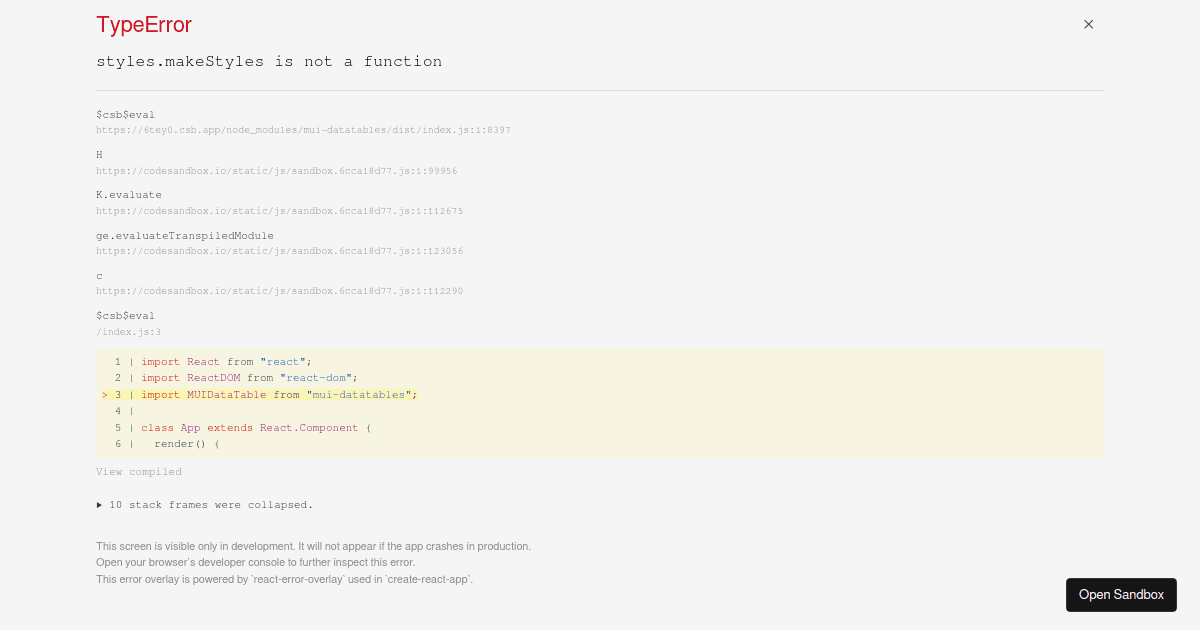 Muidatatables Custom Toolbar Forked Codesandbox