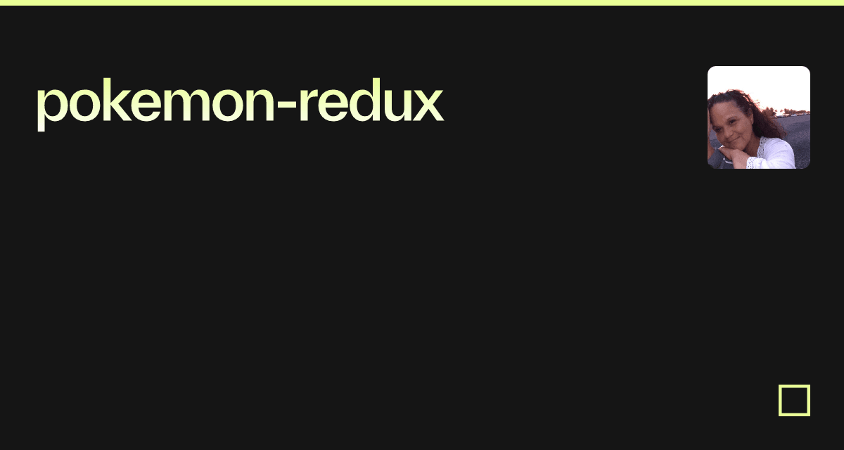 pokemon-redux - Codesandbox
