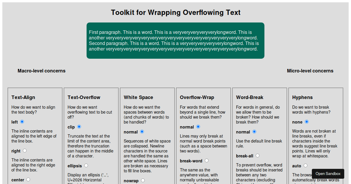 wrapping-overflowing-text - Codesandbox