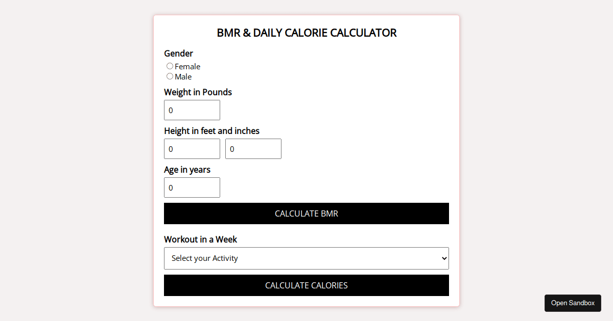bmr-app - Codesandbox