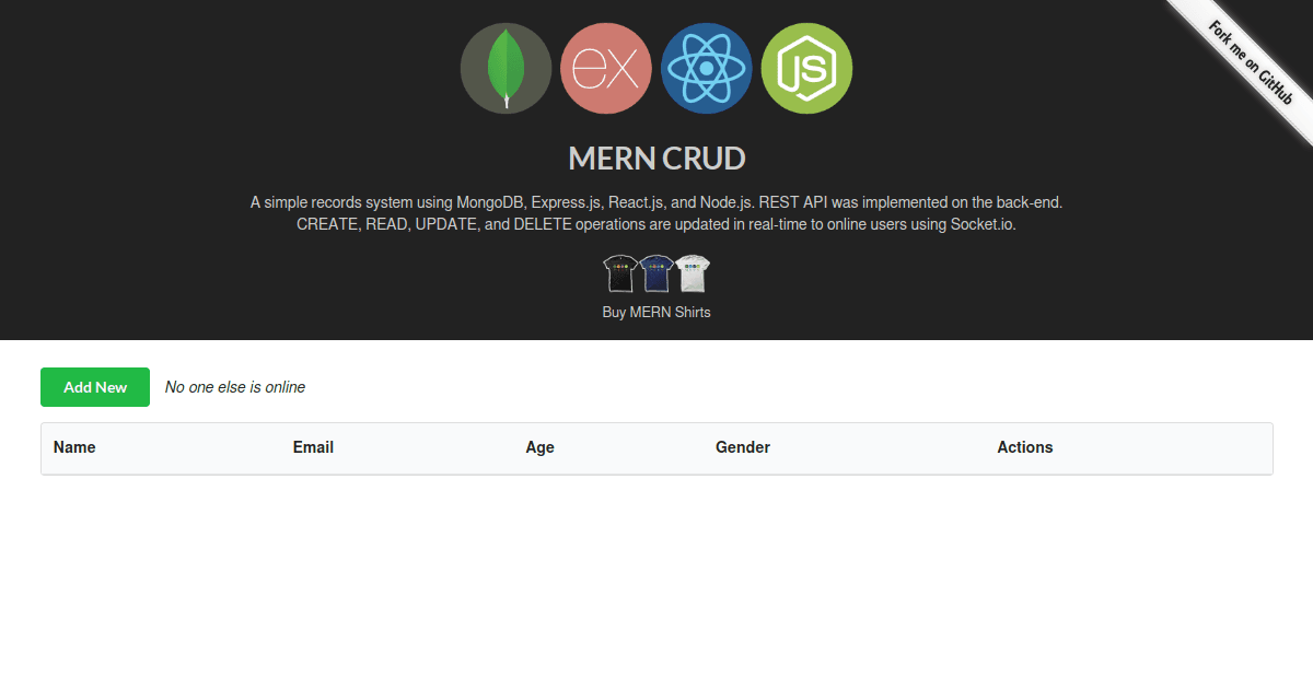 Mern Crud Codesandbox