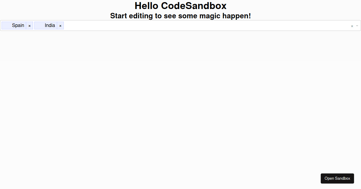 react-power-select - Codesandbox