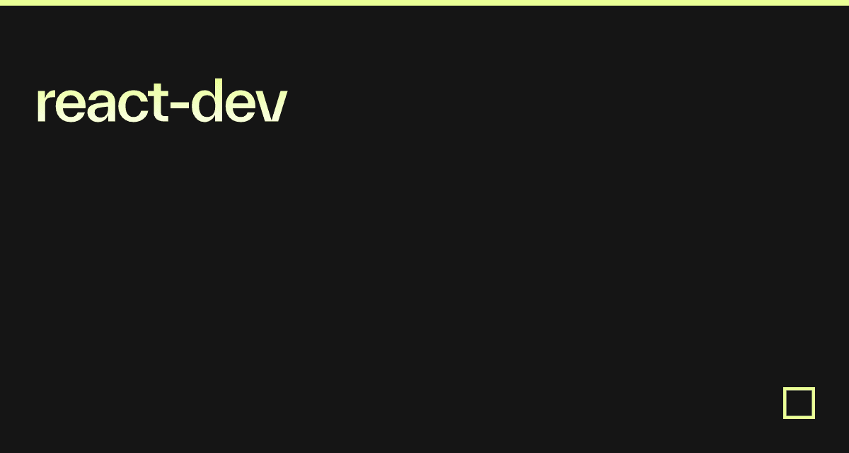 react-dev - Codesandbox