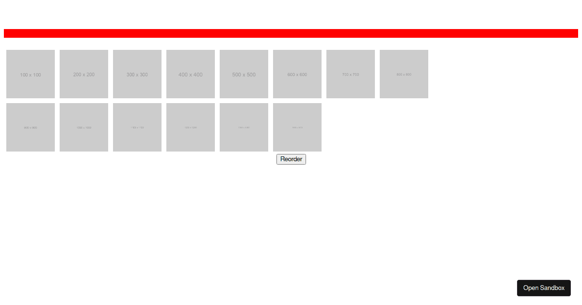 Tag and Sort - Codesandbox