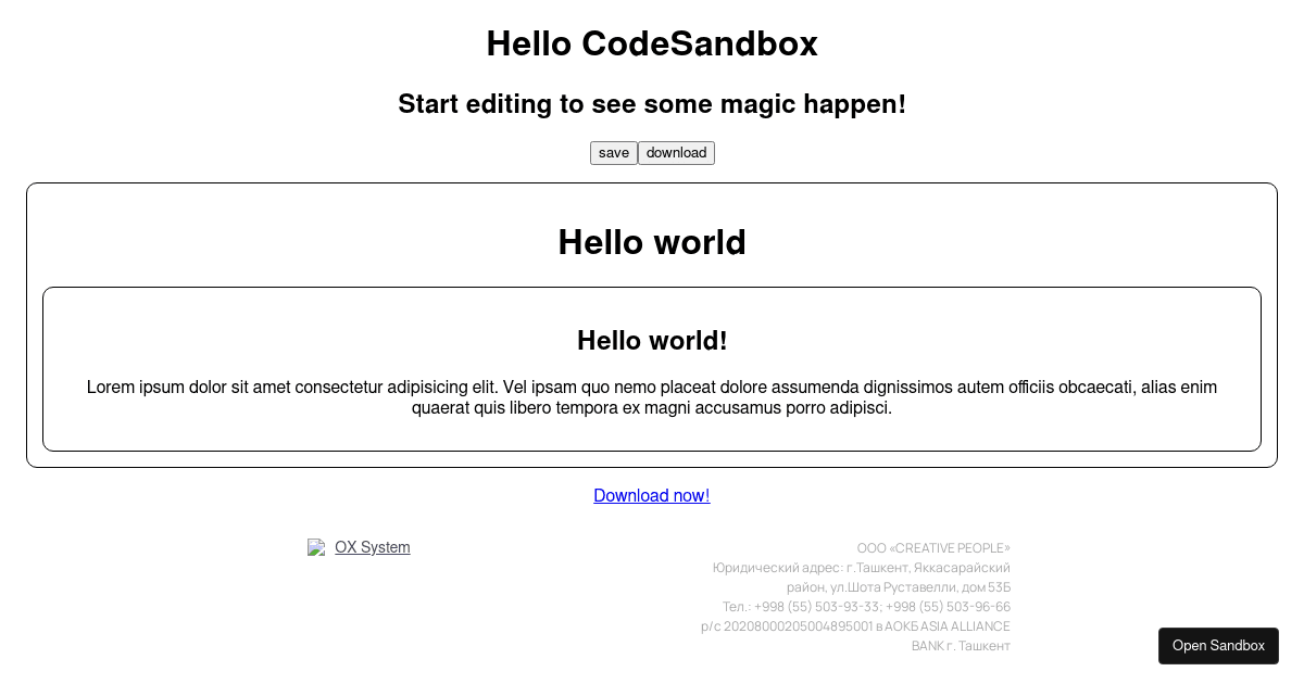 modify-jsx-element (forked) - Codesandbox