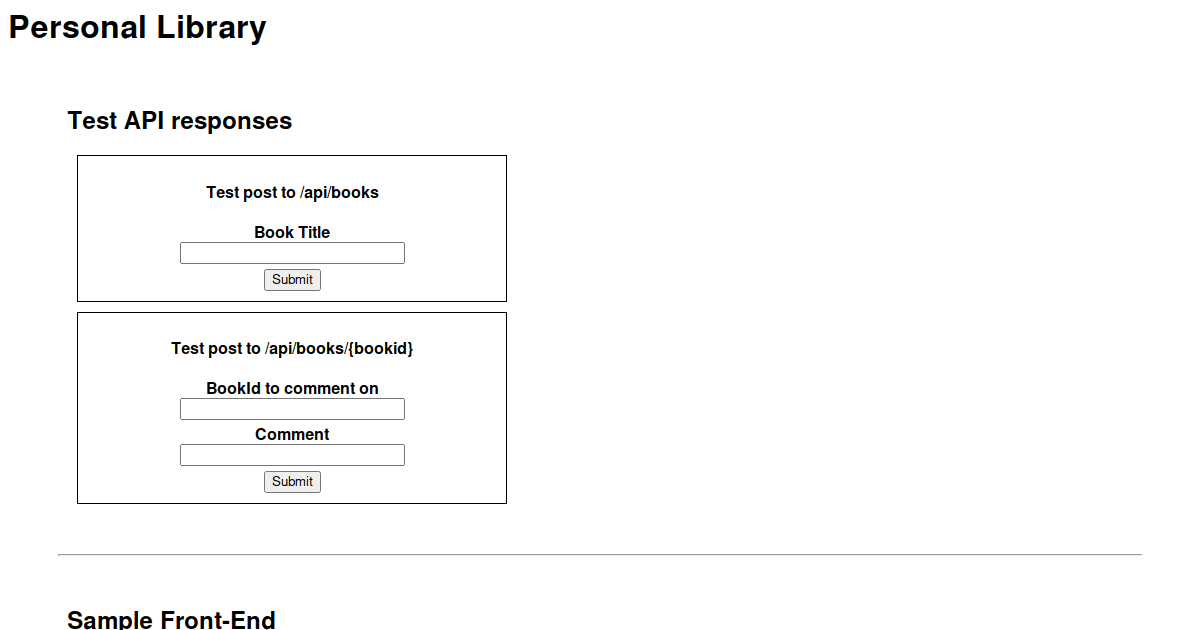 fcc-library - Codesandbox