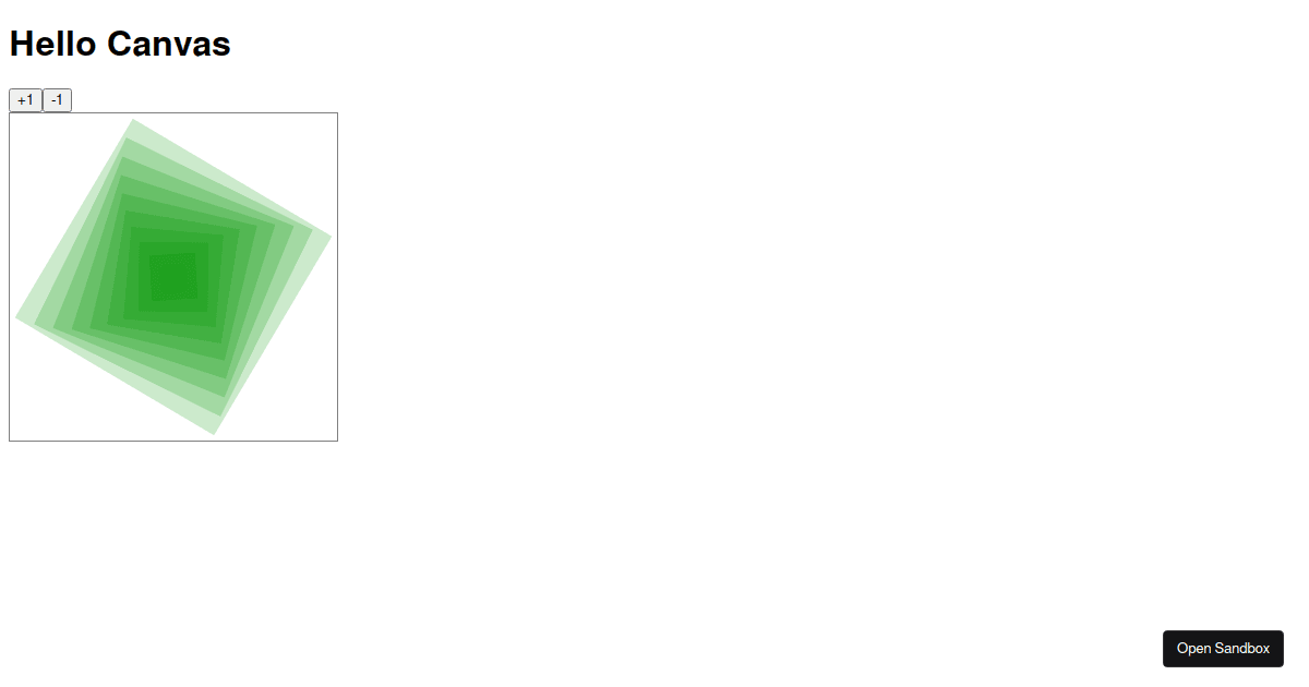 Canvas In React Codesandbox