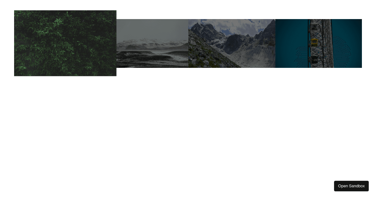 3D Carousel example (forked) - Codesandbox