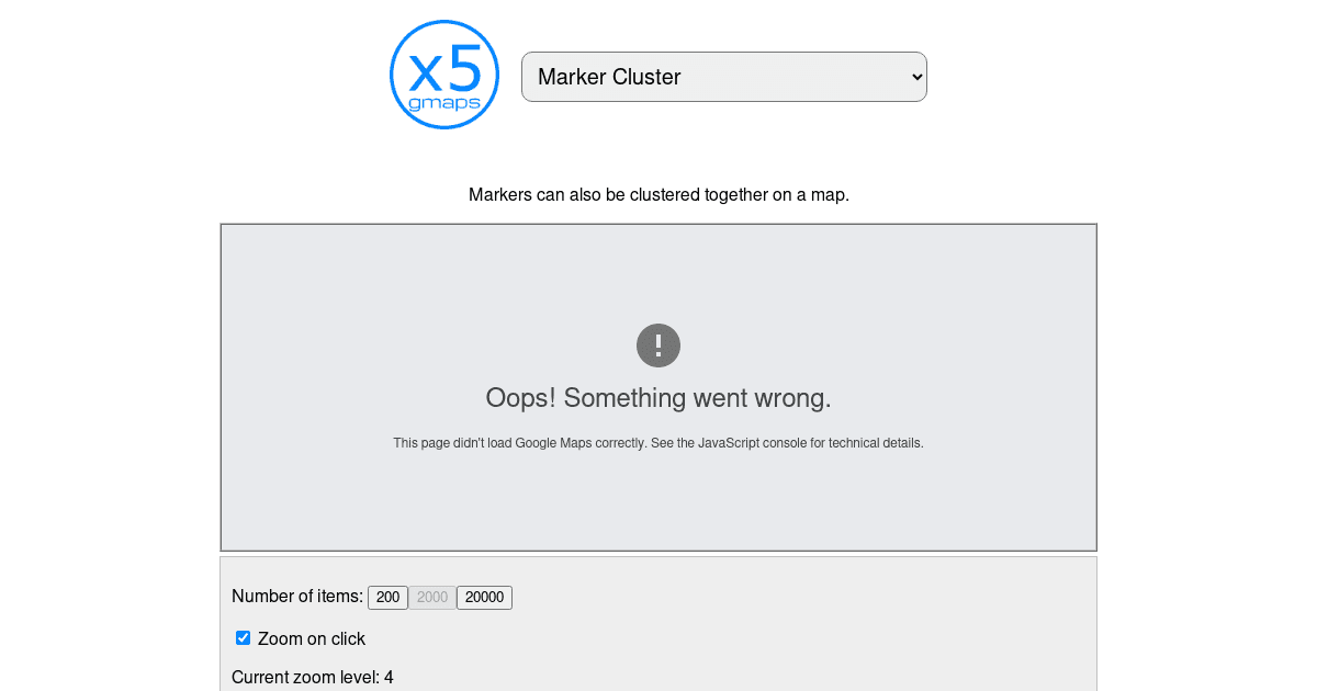 x5-gmaps-demo - Codesandbox