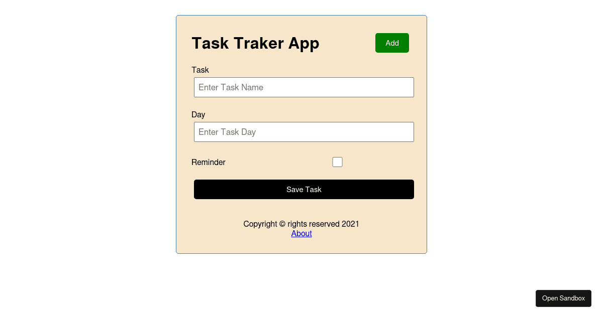 assignment9 - Codesandbox