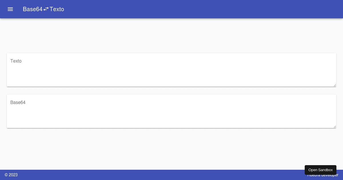 base64 - Codesandbox