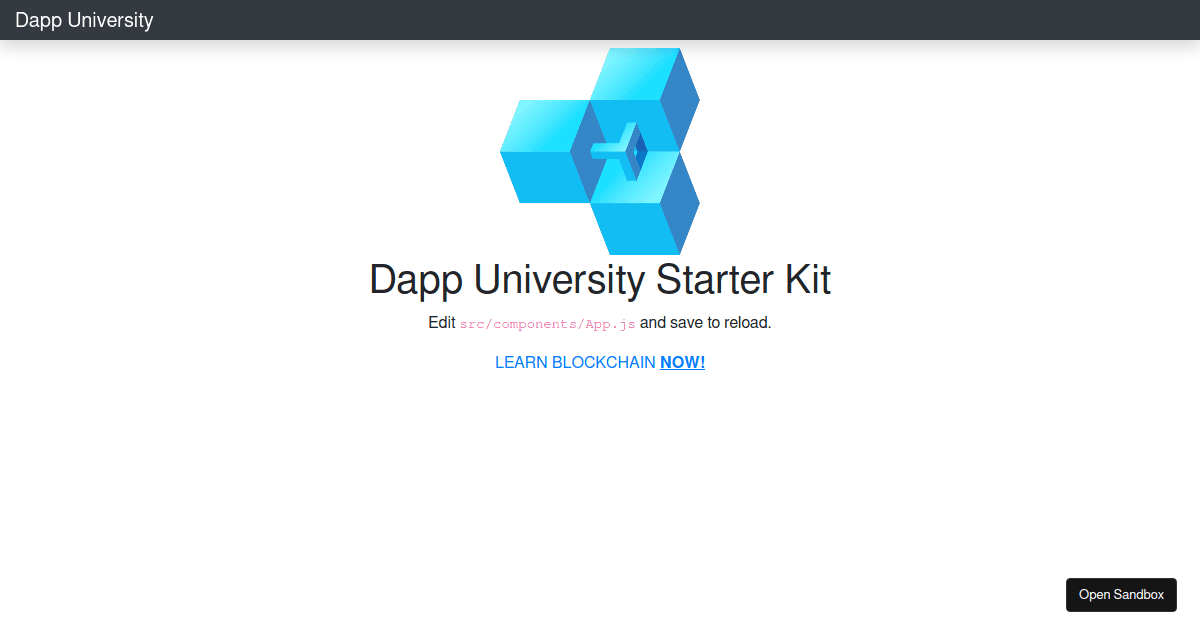 dappuniversity/starter_kit - Codesandbox