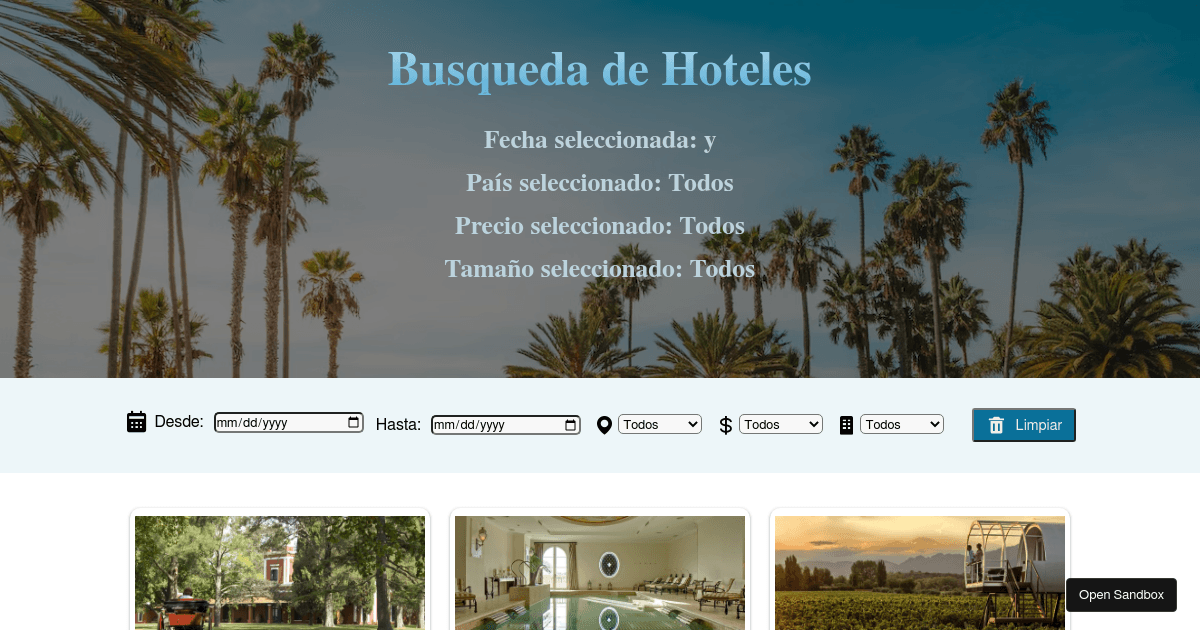 Hotel-Reservation - Codesandbox