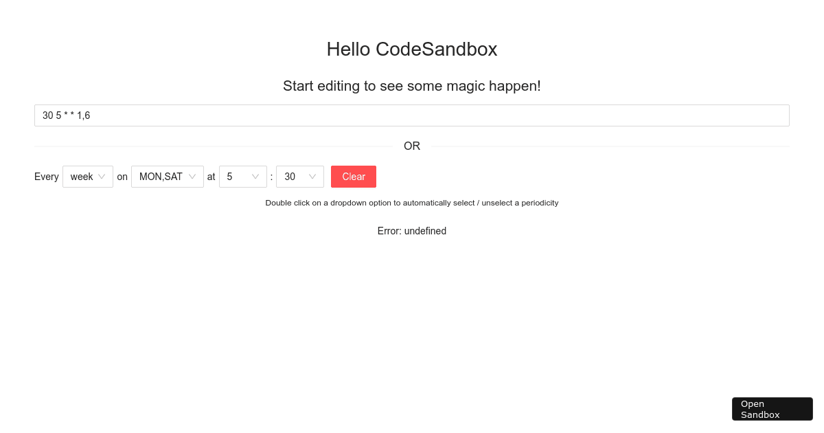 test-release-react-js-cron - Codesandbox test-release-react-js-cron - Codesandbox