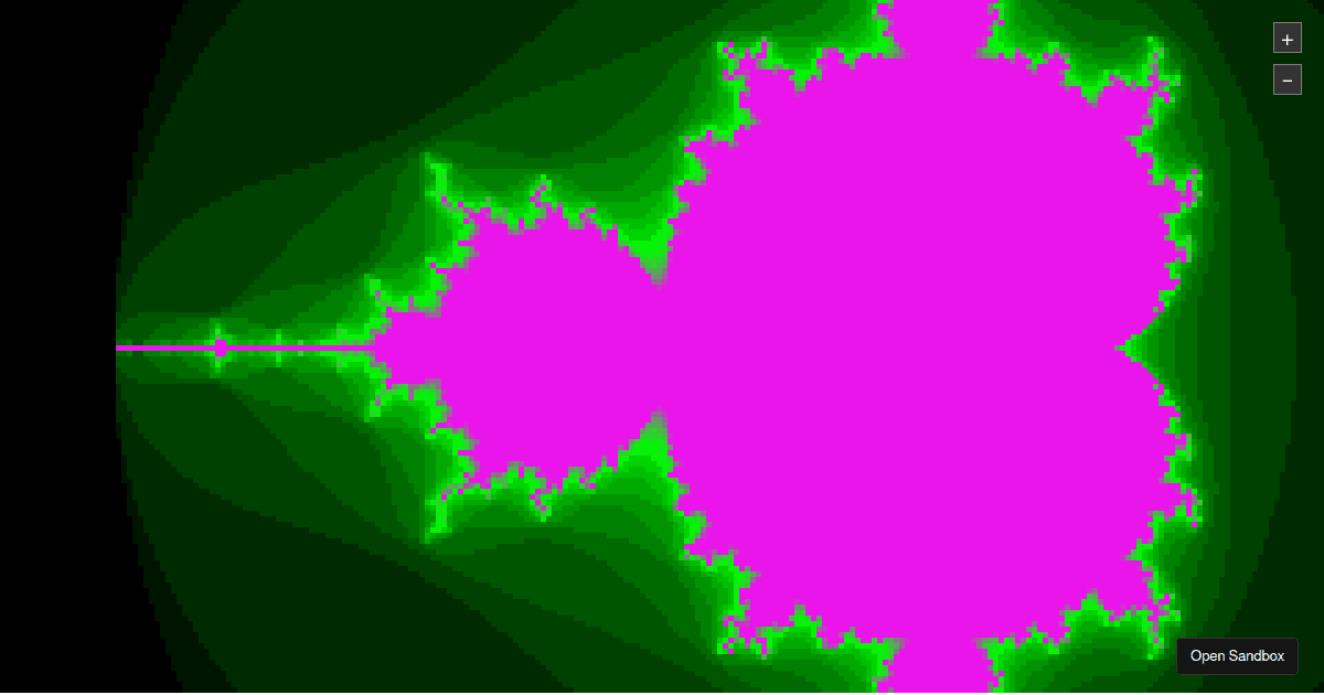 Mandelbrot Explorer - Codesandbox